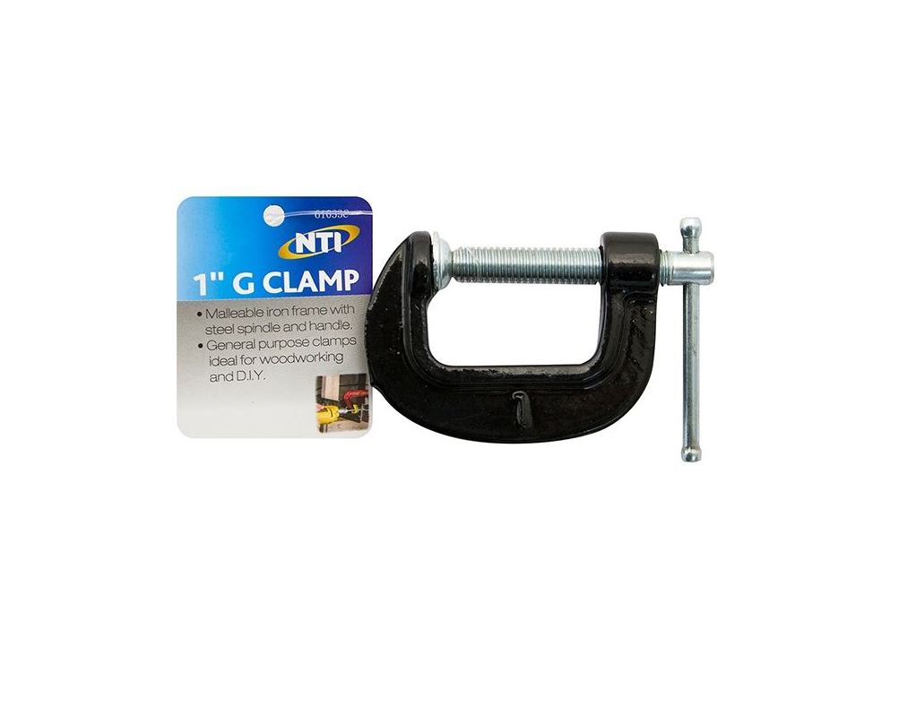 Iron G Clamp - 1 Inch — HowTo
