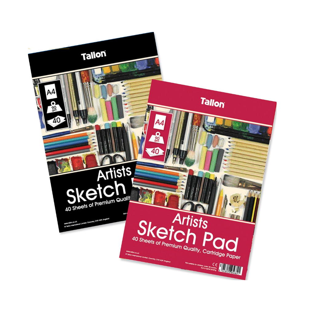 A4 Artists Sketch Pad 40 Sheet — HowTo